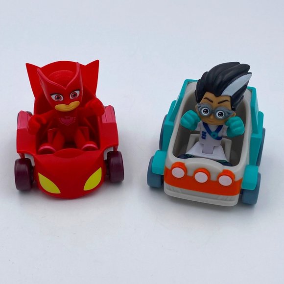 Hasbro | Toys | Pj Masks Owlette Vs Romeo Battle Racers Action Figures ...